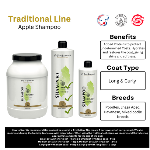 Traditional Line Green Apple SHAMPOO for Long Hair – Iv San Bernard ...